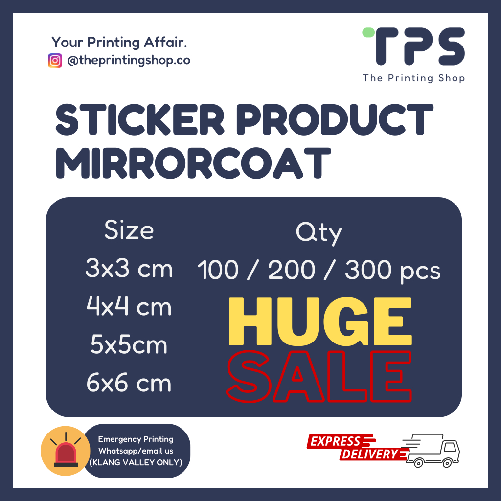CUSTOM STICKER LABEL | PACKAGING STICKER | STICKER MURAH | 3CM/4CM/5CM ...