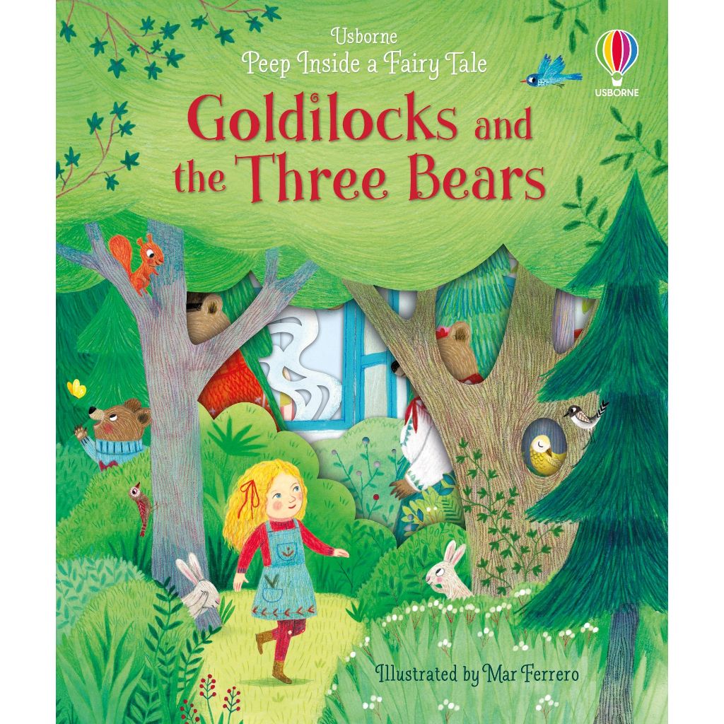Usborne Peep Inside a Fairy Tale Goldilocks and the Three Bears ...