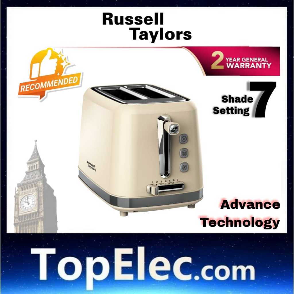 Russell Taylors Retro Toaster RT-10 ROTI BREAD RUSEL RUSELL TOPELEC ...