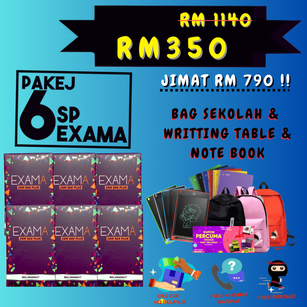 ORIGINAL EXAMA HQ (100% AUTHENTIC) | Shopee Malaysia