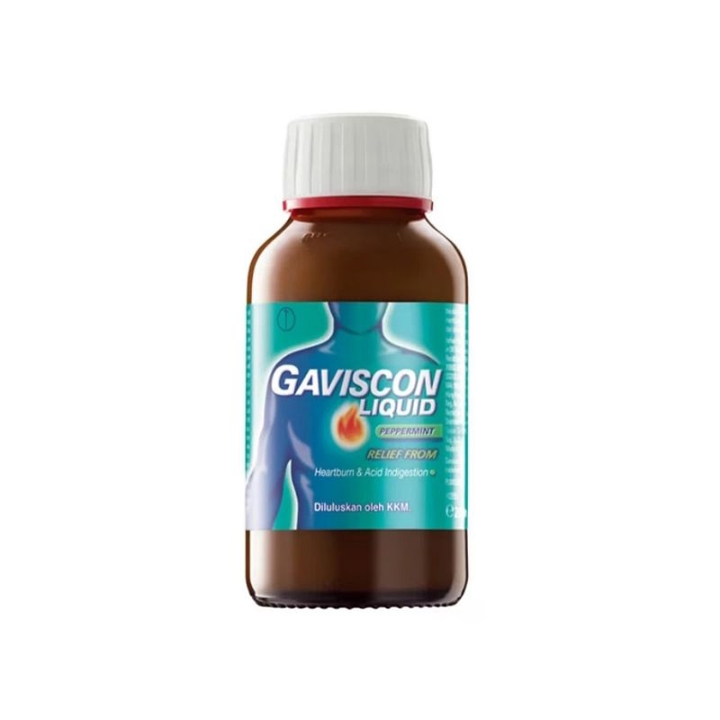 Gaviscon Liquid Peppermint Fast Relief 200ml ( Heartburn & Acid ...