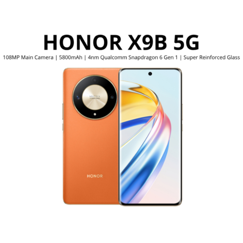 HONOR X9b 5G (12+8GB Extended RAM l 256GB ROM) All-angle Ultra Tough , HONOR Malaysia Warranty ...