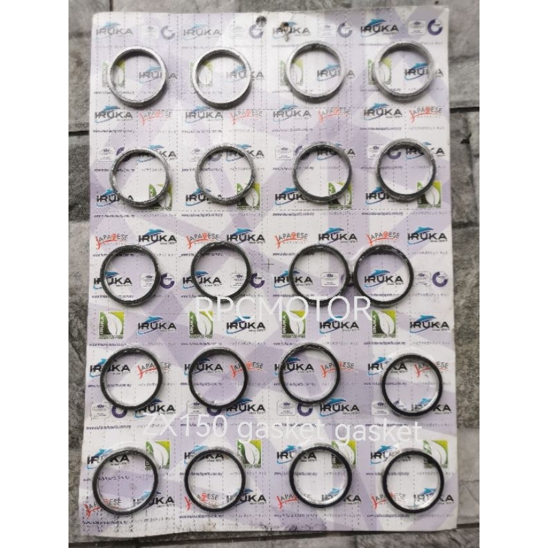 KAWASAKI DOUBLE R KRR150 ZX150 GASKET EXHAUST A CLASS | Shopee Malaysia