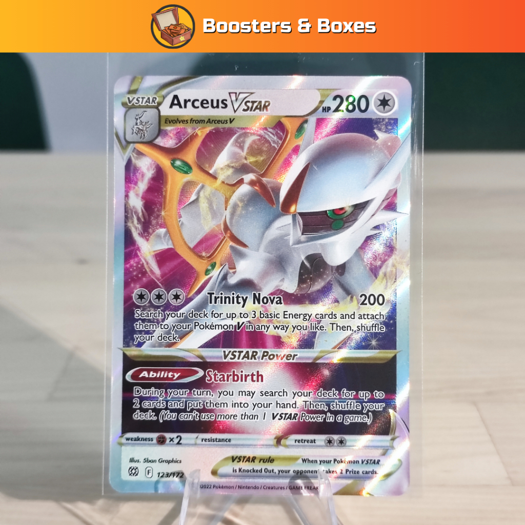 Arceus VSTAR (123/172) [Sword & Shield: Brilliant Stars] | Shopee Malaysia