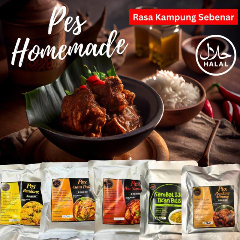 ‼️PES SEDAP LAZAT‼️ HALALAN TOYYIBAN. HOMEMADE PES MASAKAN ASAM PEDAS ...