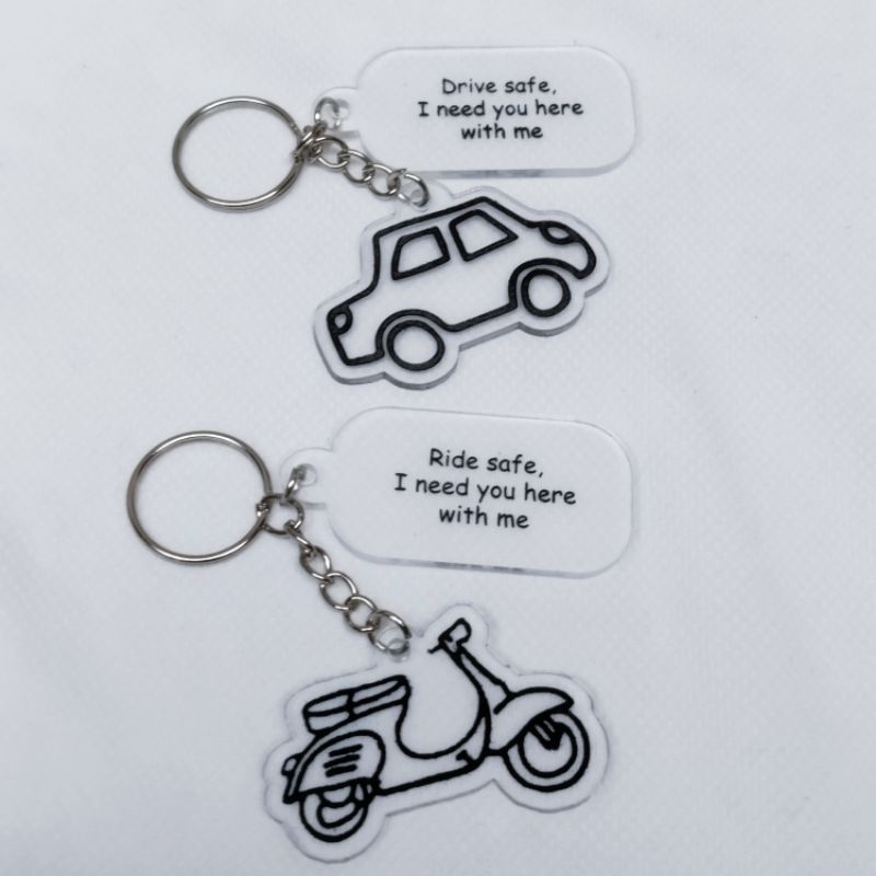 Keychain Drive Safe Viral Tikt0k | Shopee Malaysia