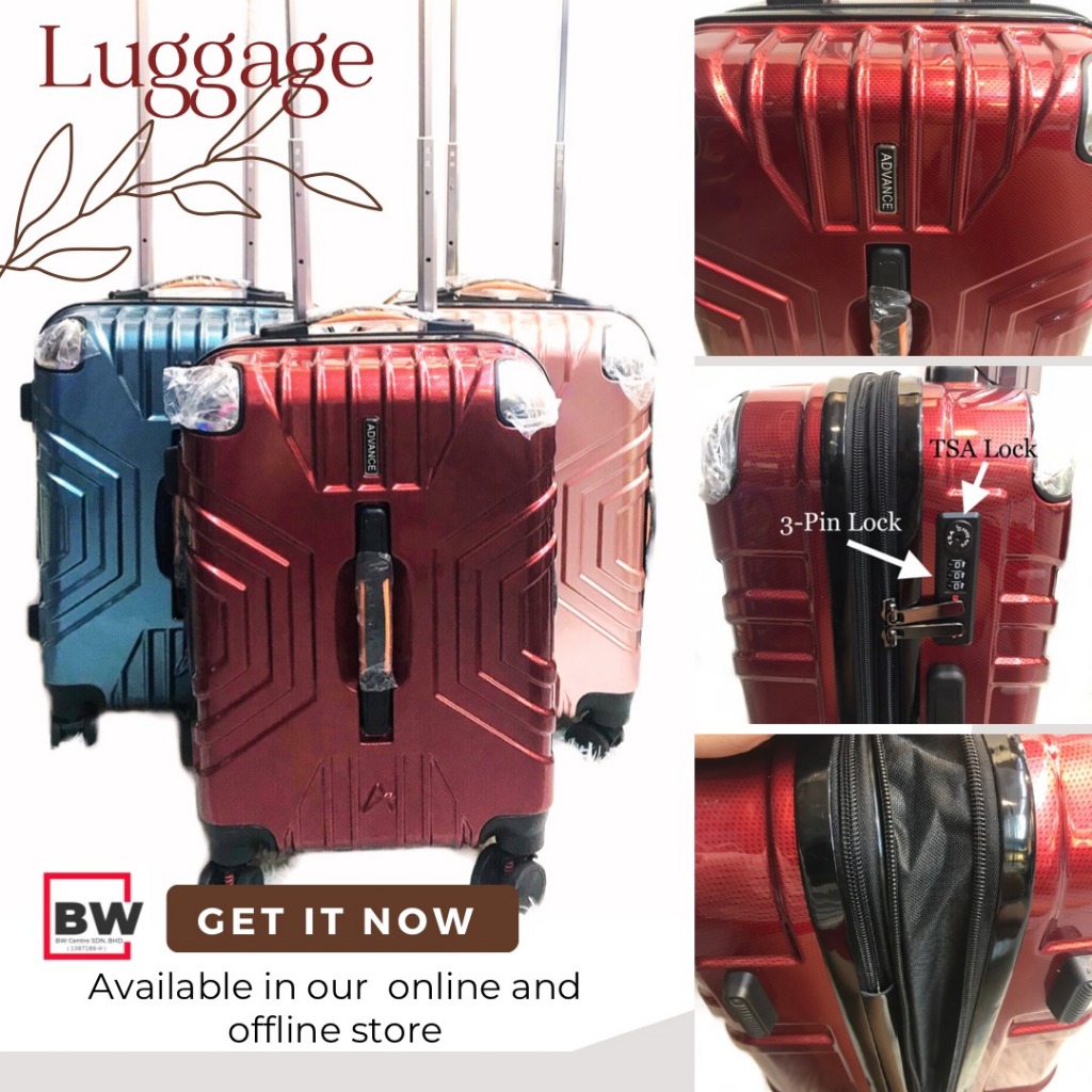 Light Weight 19" Luggage Hand Carry expandable antitheft luggage ...