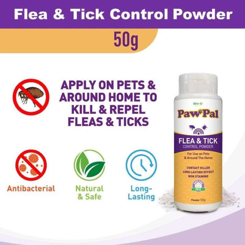 PawPal Flea & Tick Control Powder 50g | Shopee Malaysia