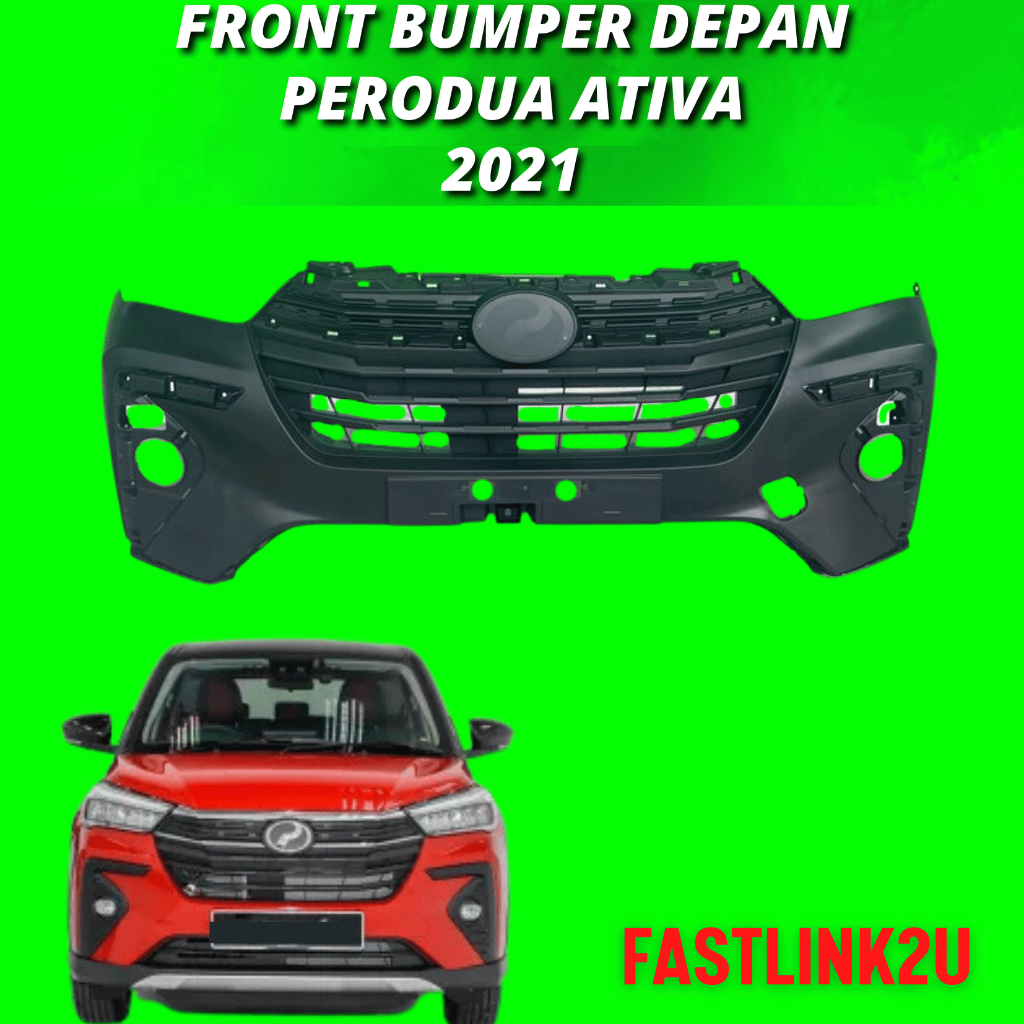 Fastlink Original & Oem Perodua Ativa 2021 Front Bumper Depan 100% New ...