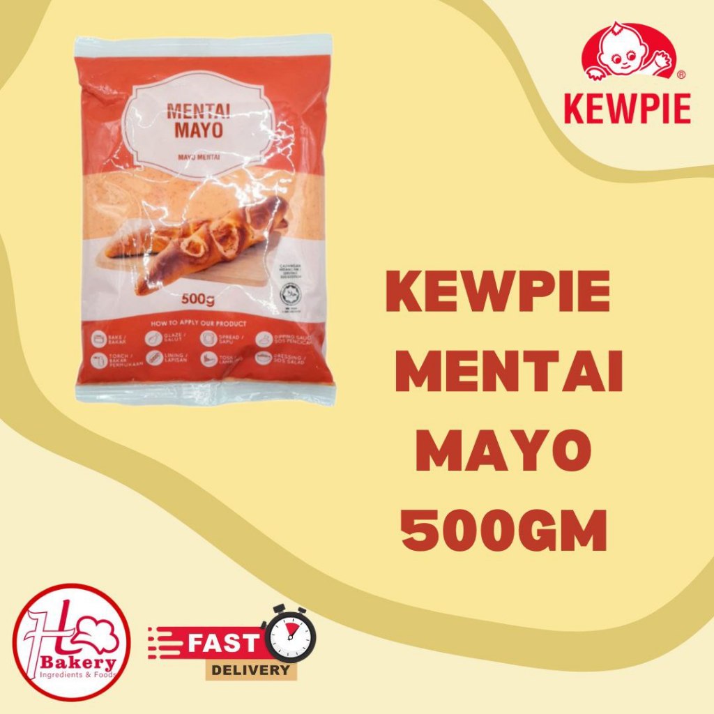 Kewpie Mentai Mayo Honey Mustard Sauce Spicy Tomato Mayo 500g / 1000g ...