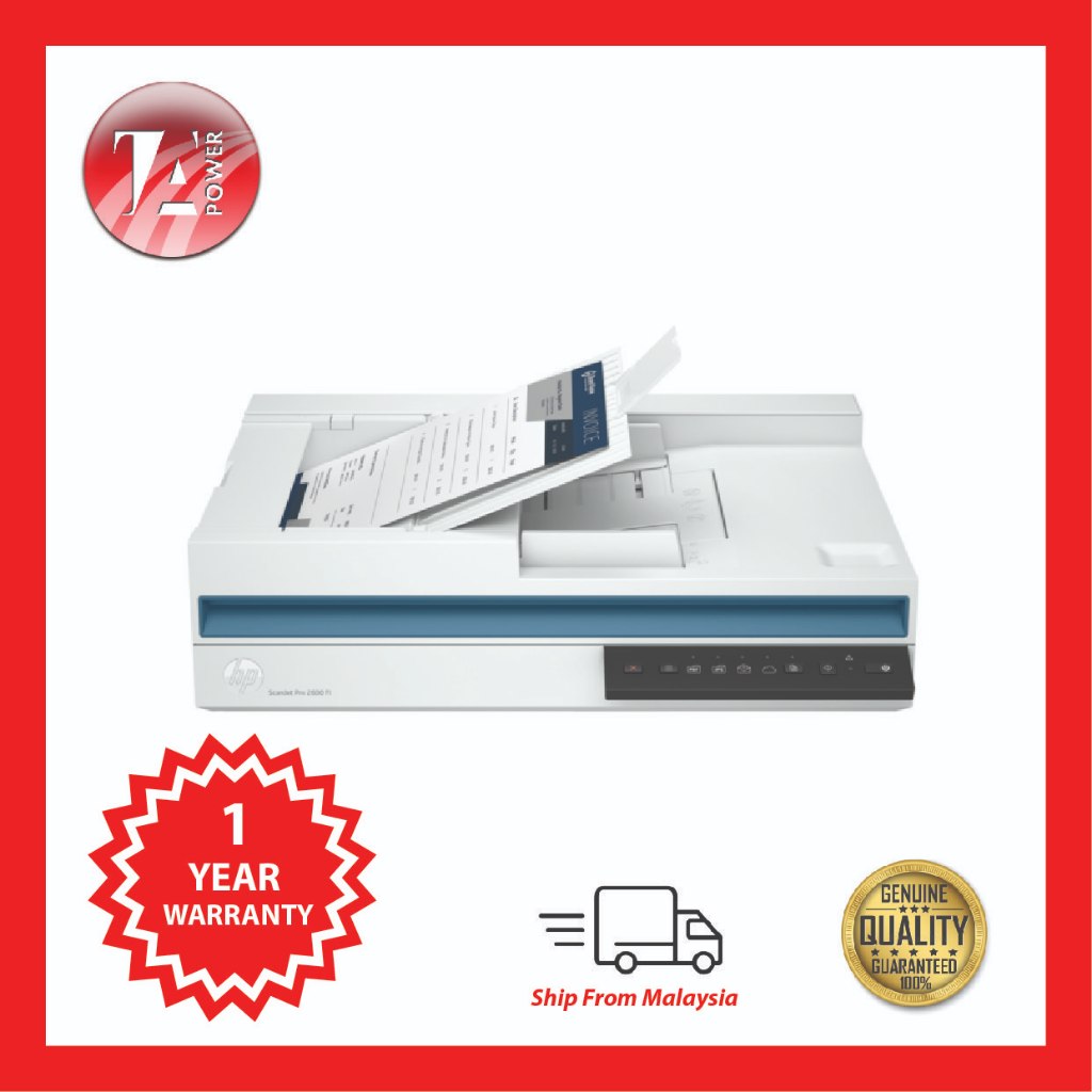 [PRE ORDER] HP ScanJet Pro 2600 f1 Flatbed Scanner (20G05A) | Shopee ...