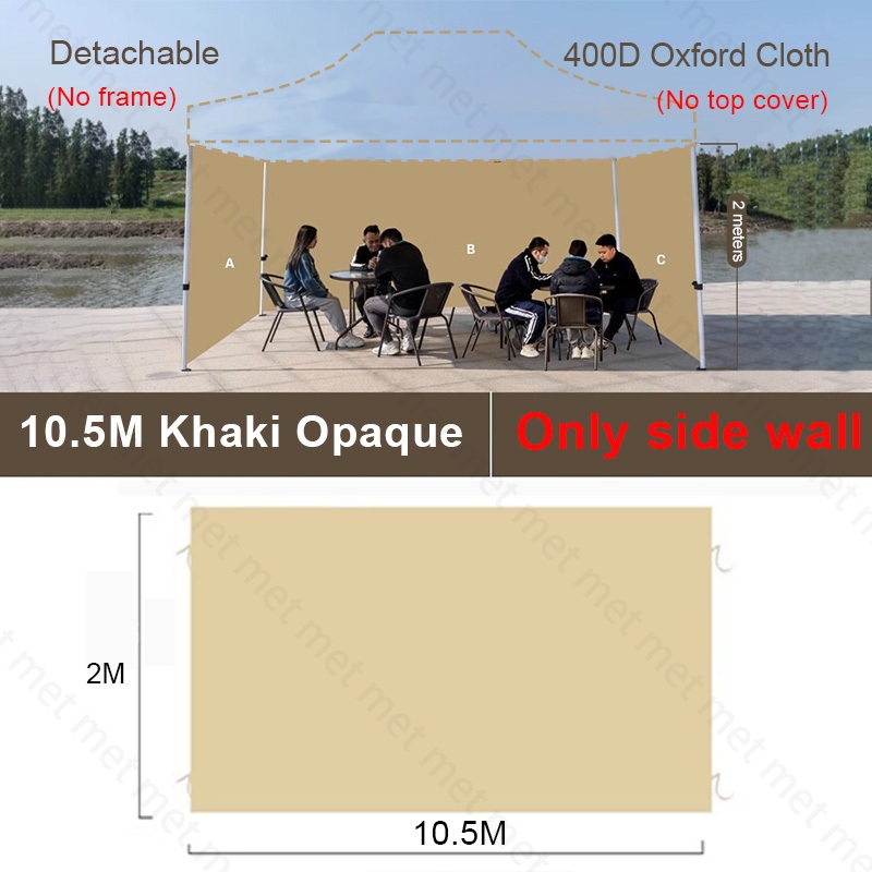 PVC Tarpaulin Canvas for Khemah 10 X 10 Tent Khemah Kereta Waterproof ...