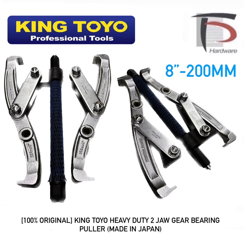 [100% ORIGINAL] KING TOYO HEAVY DUTY 2 JAW GEAR BEARING PULLER (MADE IN ...