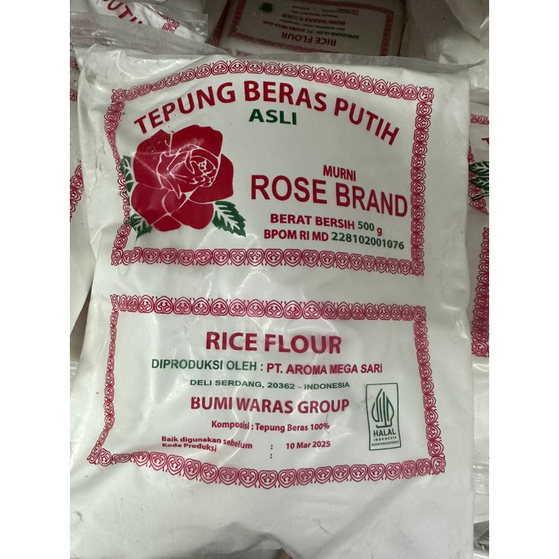 tepung beras cap bunga ros asli dari infonesia | Shopee Malaysia