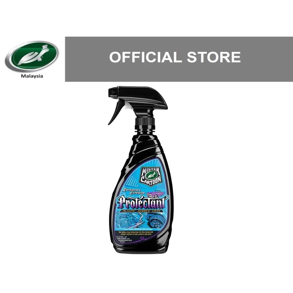 Turtle Wax Mister Cartoon Interior & Exterior Protectant - Plastic ...