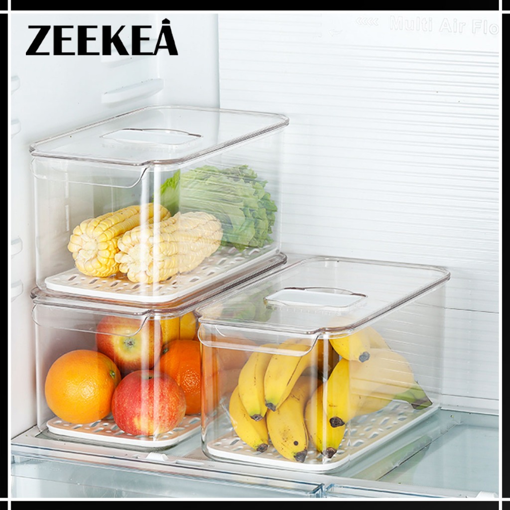 Zeekea Stackable Kitchen Pantry Cabinet, Refrigerator, Freezer Food ...