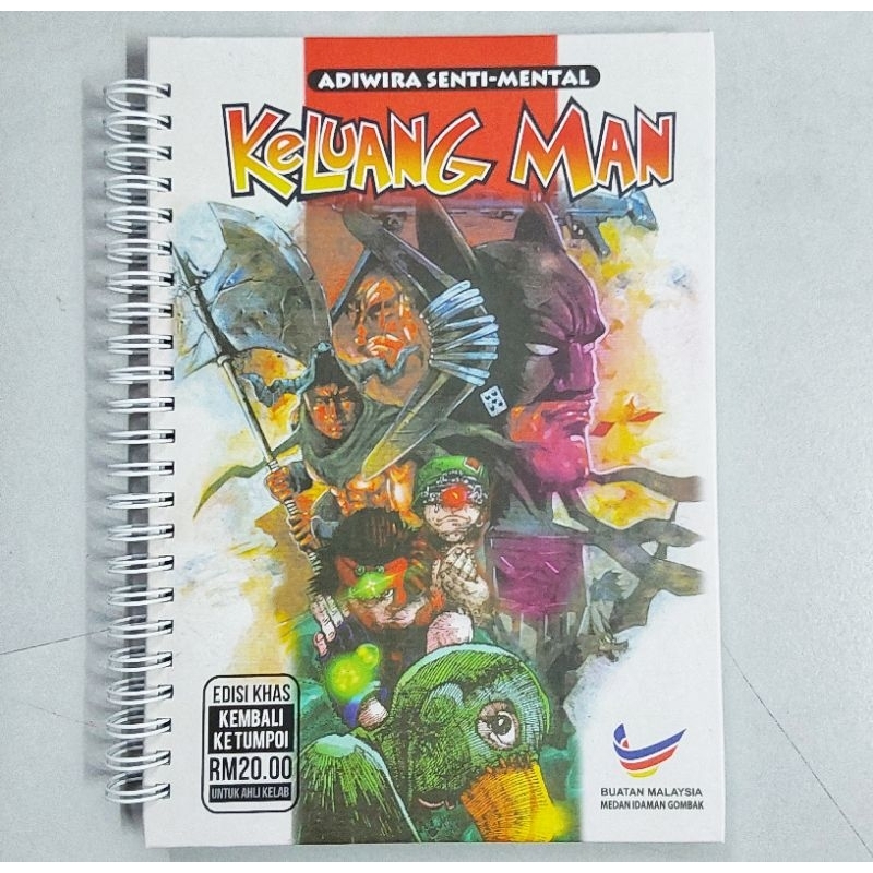Buku Keluang Man - Planner, Nota & Sketch- | Shopee Malaysia