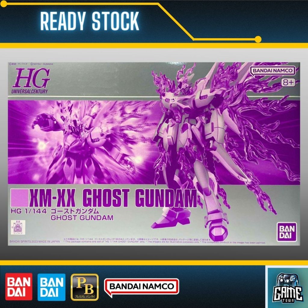 Premium Bandai HG UC 1/144 XM-XX Ghost Gundam | Shopee Malaysia