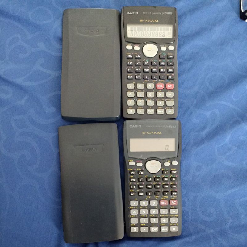 Scientific Calculator FX 570MS 401 Functions (SECOND HAND) [FREE 2 ...