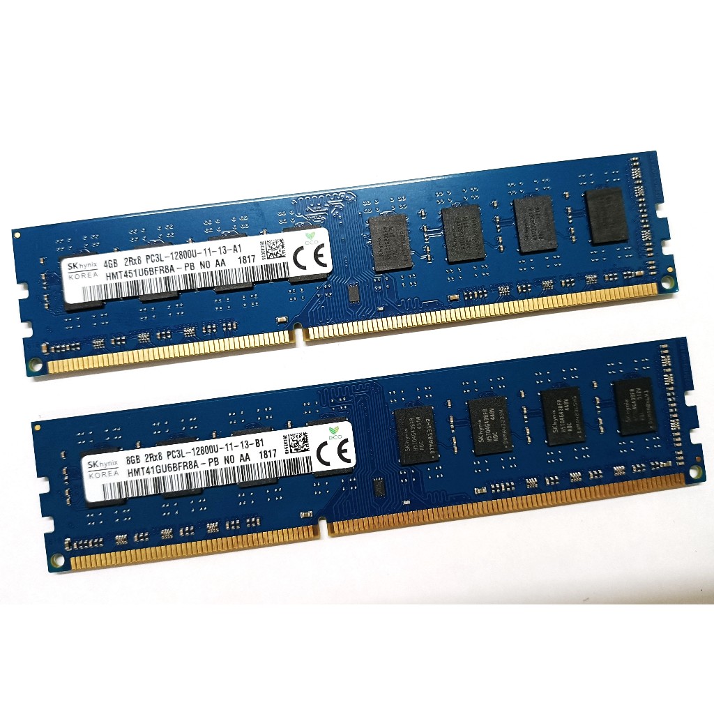 SK Hynix 4GB 8GB DDR3 PC3 1600Mhz 1333MHz RAM PC3L 12800 10600 DDR3L-1600 Memory Module Desktop ...