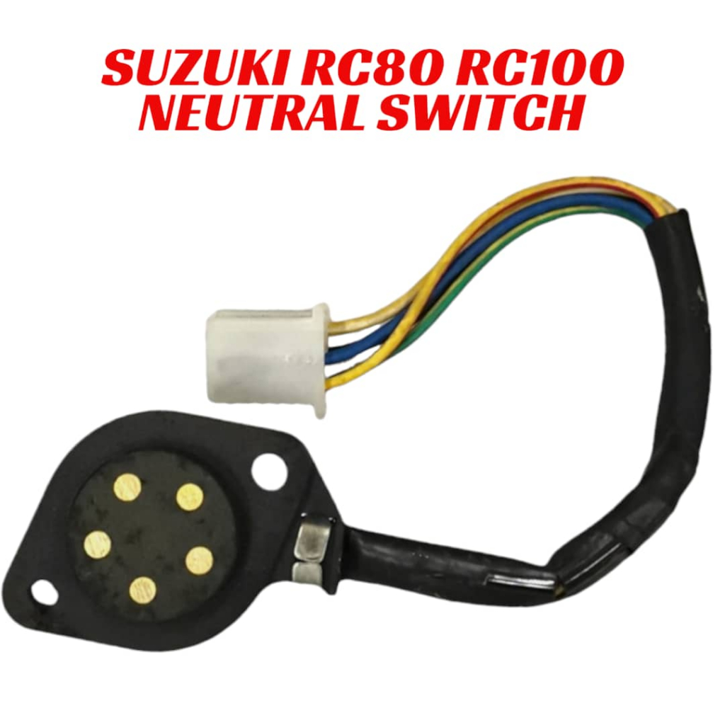 Suzuki RC80 RC 80 RC100 RC 100 RC Neutral Switch Gear Switch Free Gear ...