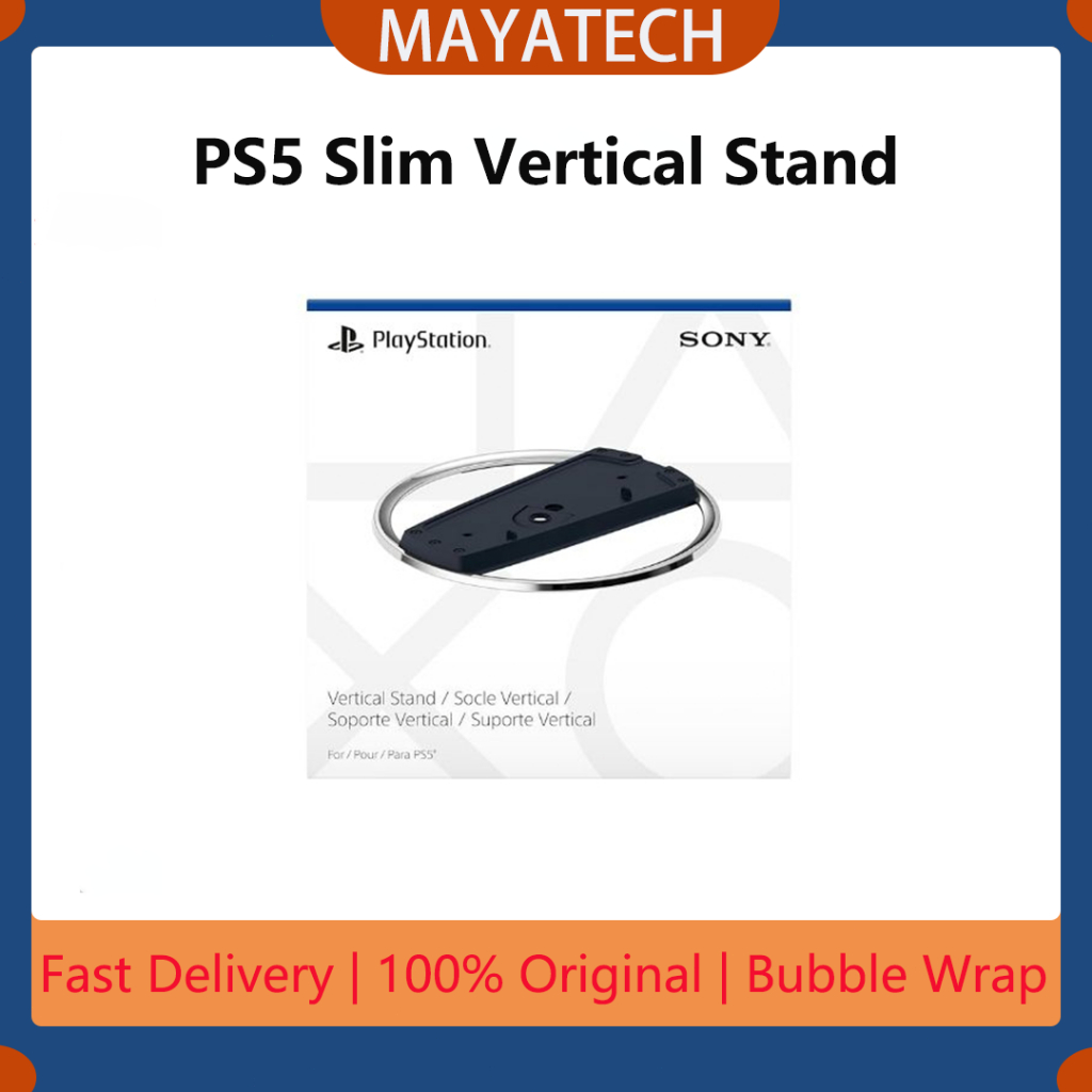 (ready stock)Original Vertical Stand For PS5 Slim Stand Game Consoles ...