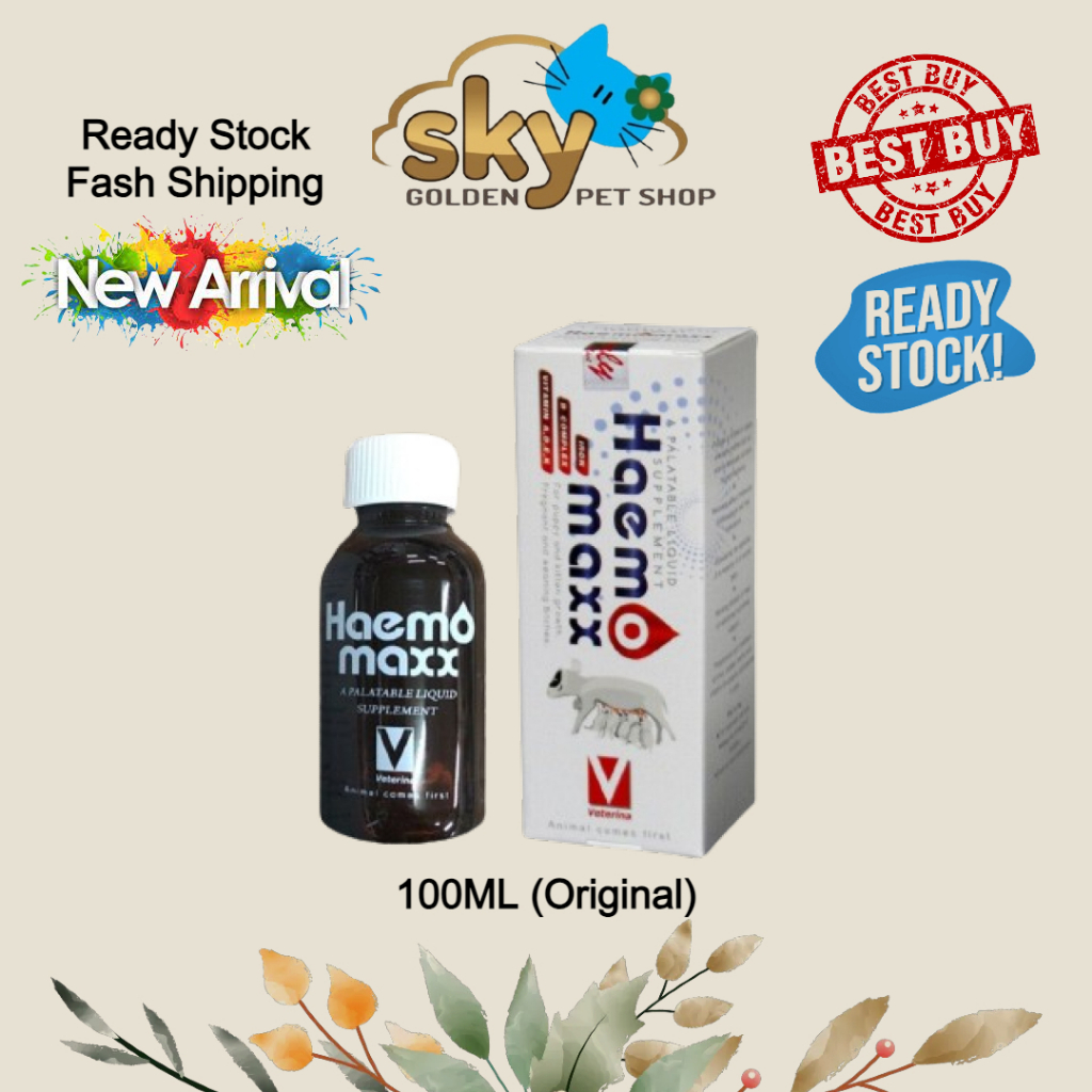 Haemomaxx A Palatable Liquid Supplement 100ml (Original) | Shopee Malaysia