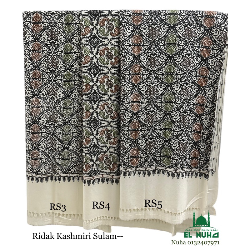 100% RIDAK KASHMIRI SULAM TIMBUL ALMAS INDIA | Shopee Malaysia