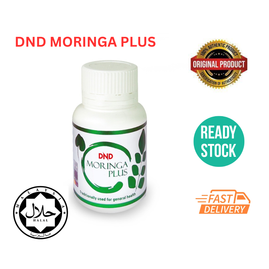 DND MORINGA PLUS - 60 VEGE CAPSULE X 1 BOTOL | Shopee Malaysia