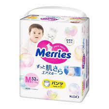 Merries Super Premium Pants Baby Diapers M52 / L44 / XL38 | Shopee Malaysia