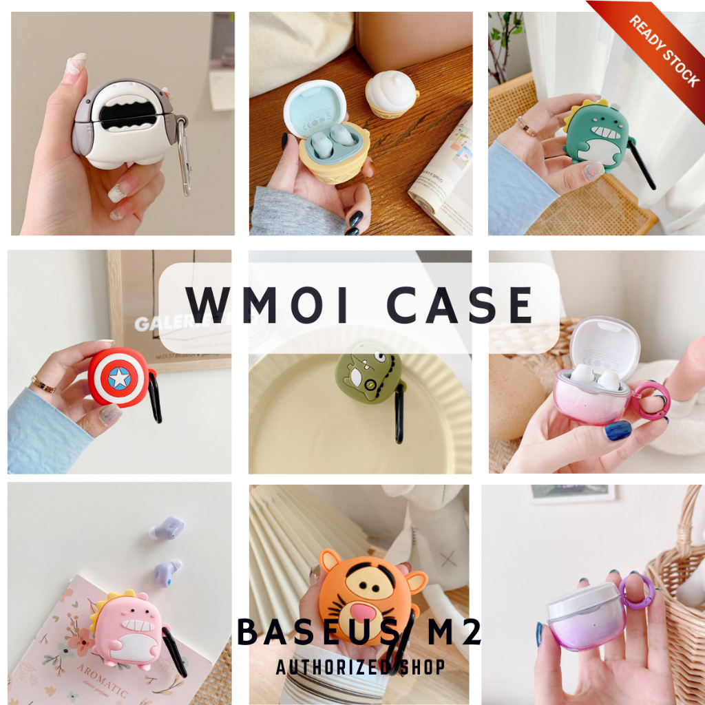 Baseus WM01 Silicone Case Cute WM01 Case | Shopee Malaysia