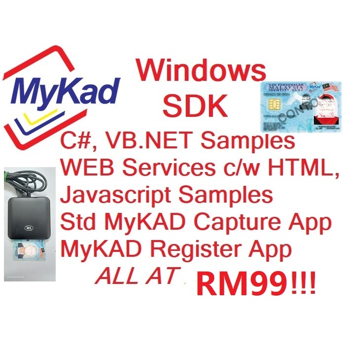 MyKAD Reader SDK/APP (Windows based) | Shopee Malaysia
