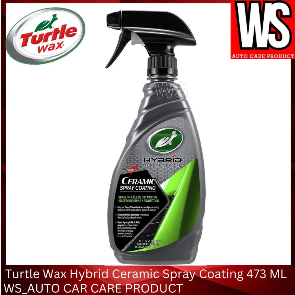 Turtle Wax Hybrid Solutions Ceramic Spray Coating 473 ML | Shopee Malaysia