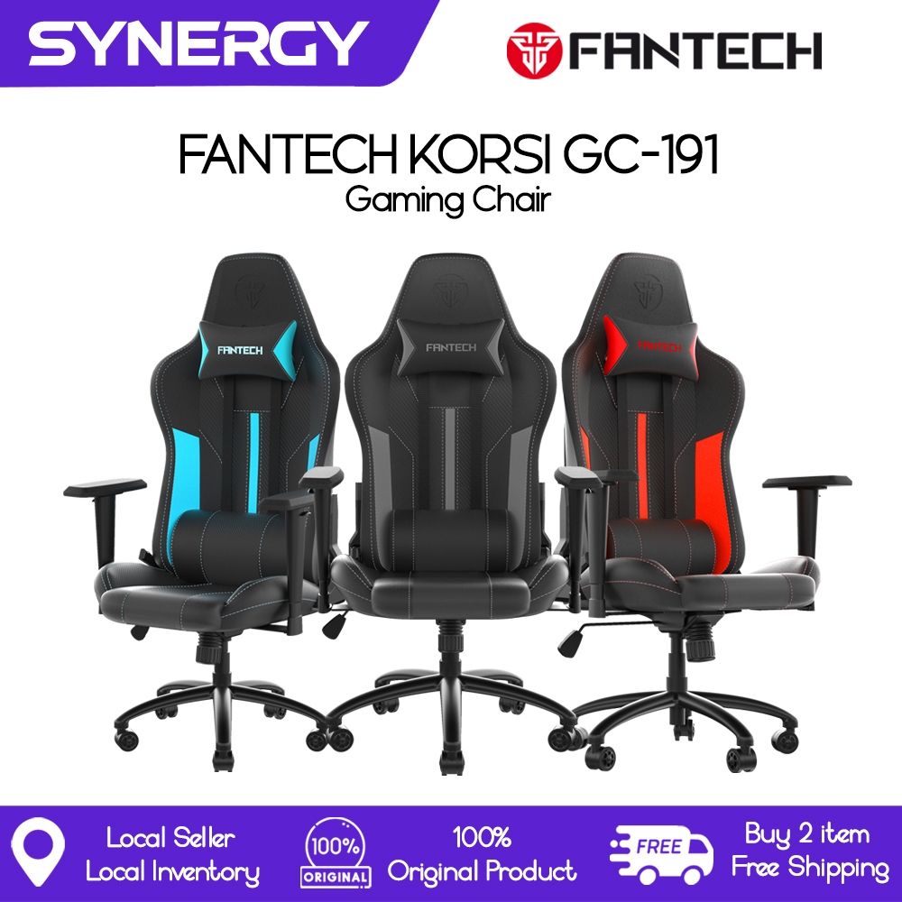 Fantech Gaming Chair Korsi GC-191 with Premium Comfort Design, Class 4 ...