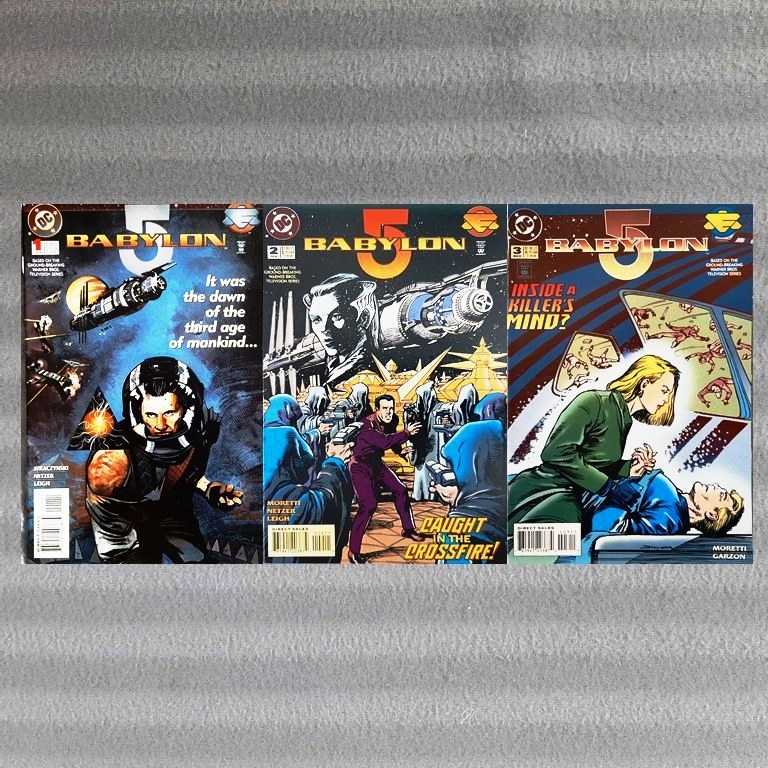 Babylon 5 #1-#3 (Set) DC Comics (J Michael Straczynski, Michael Netzer ...