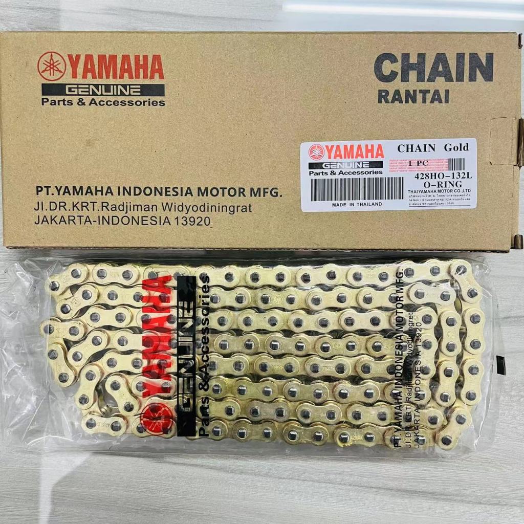 GOLD ROLLER CHAIN 428 / 415 ORING O-RING CHAIN HEAVY DUTY / ROKER - BS ...
