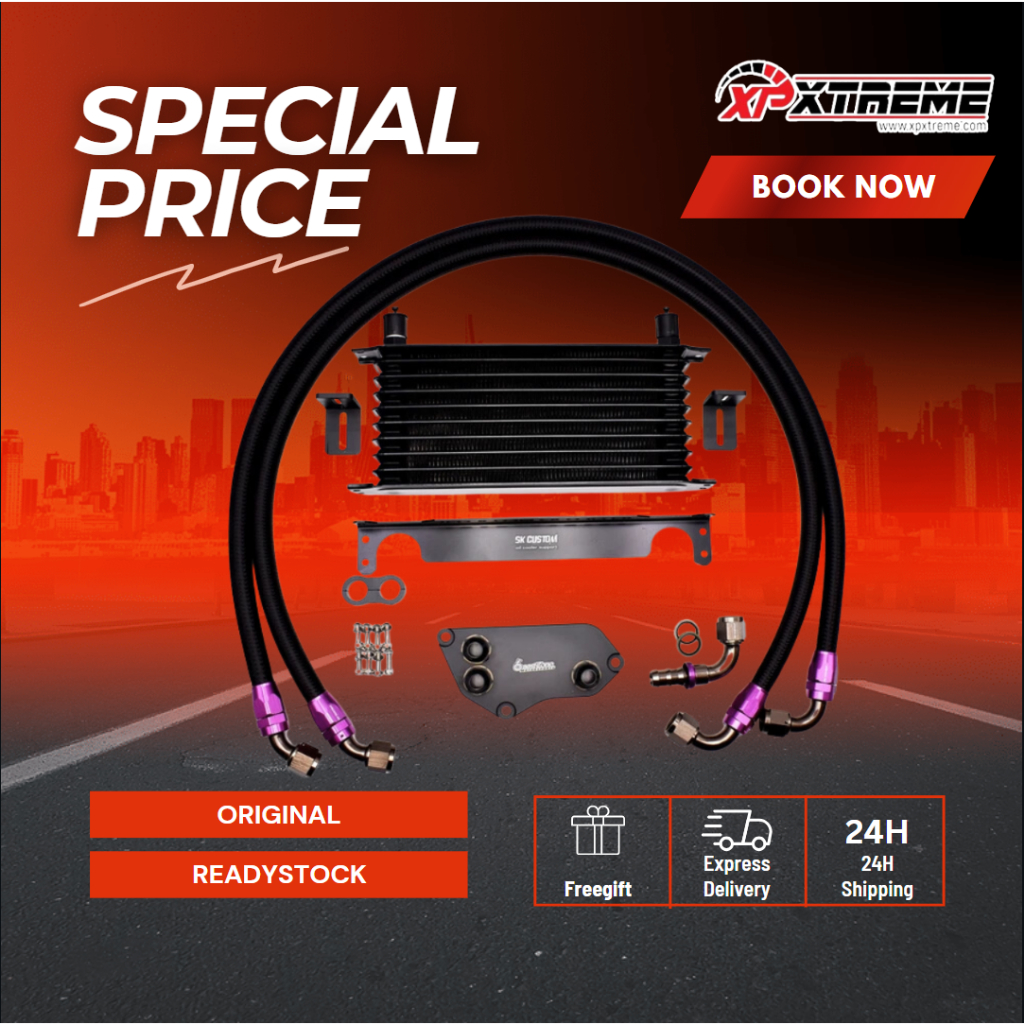 SK CUSTOM ENGINE OIL COOLER KIT BMW F30 N20M SPORT | Shopee Malaysia