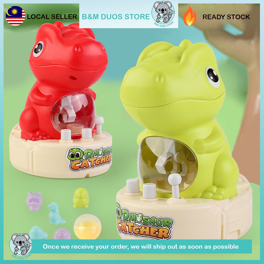 [🔥READY STOCK🔥] Mini Dinosaur Claw Machine Vending Egg Household Mini ...