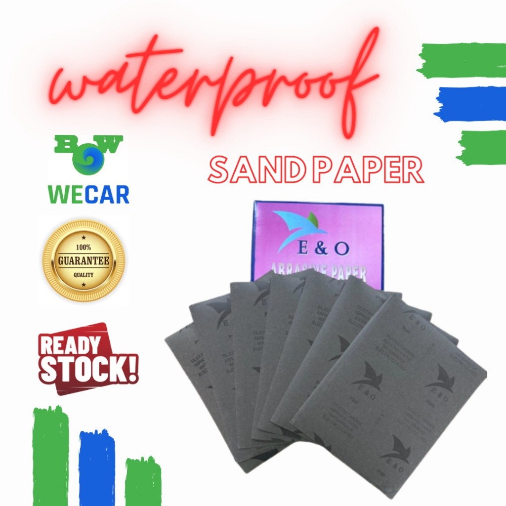 High Quality Waterproof Sandpaper Wet Dry Abrasive Sandpaper Kertas ...