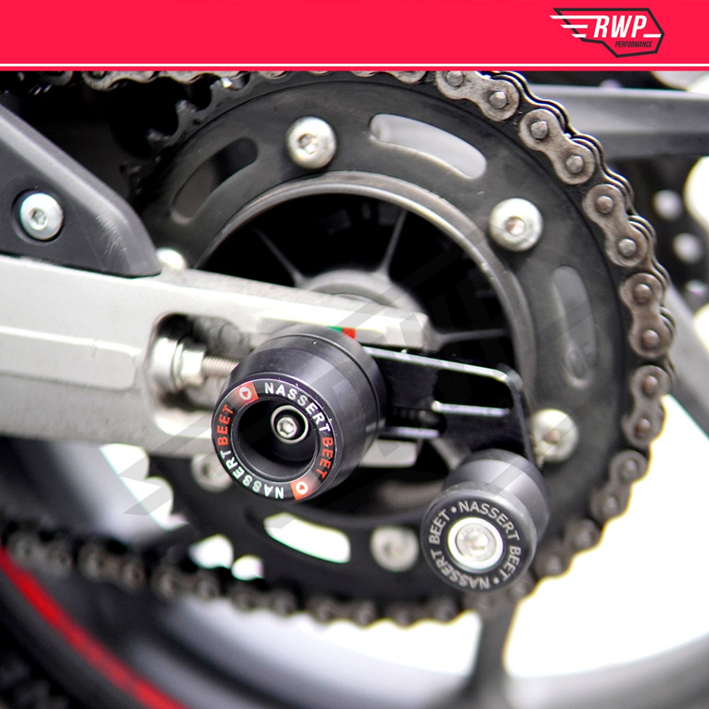 CRASH PROTECTOR AXLE SLIDER FOR HONDA CBR250RR BY NASSERT BEET | Shopee ...