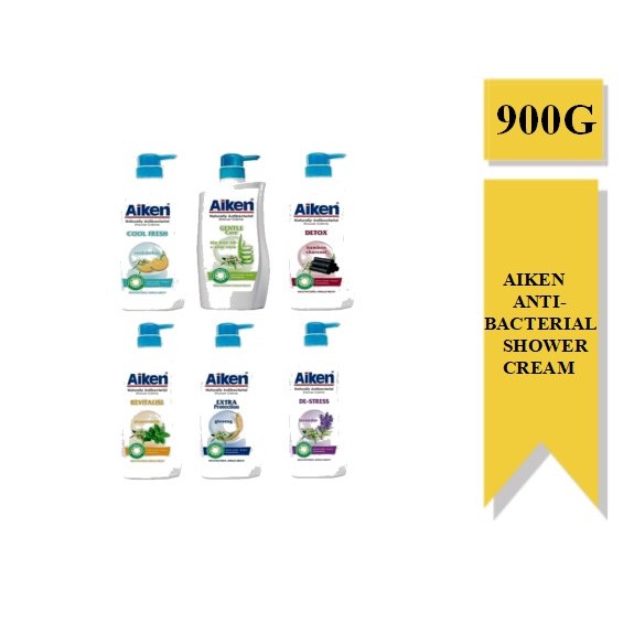 AIKEN NATURALLY ANTIBACTERIAL SHOWER CREAM 900G / 950G | Shopee Malaysia