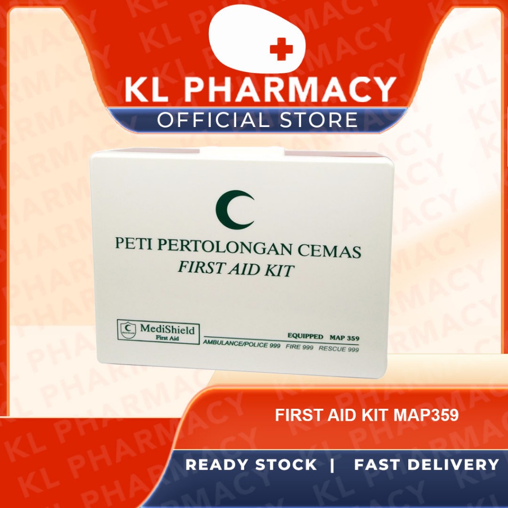 MediShield First Aid Kit Premium Equipped MAP359 | Shopee Malaysia