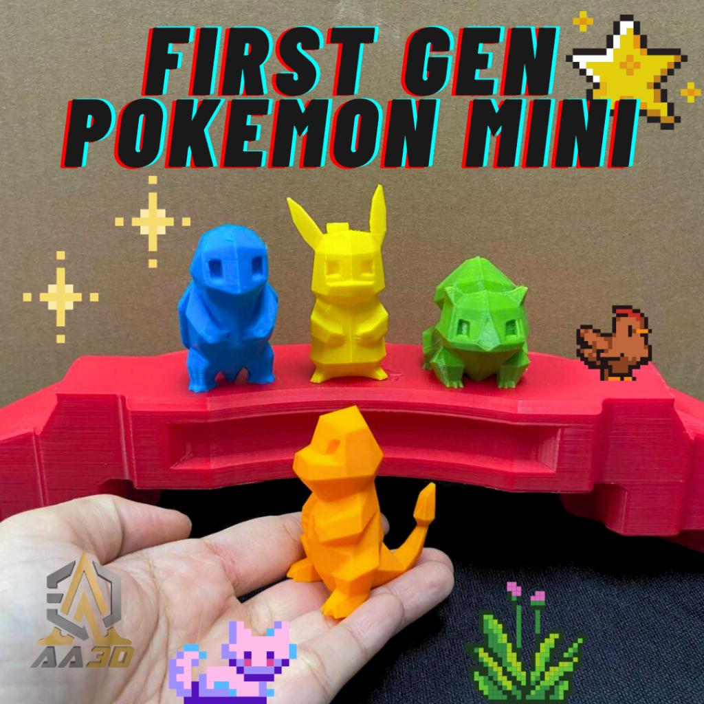 [READY STOCK] Mini First Gen Pokemon *cute/collectable/gift* | Shopee ...