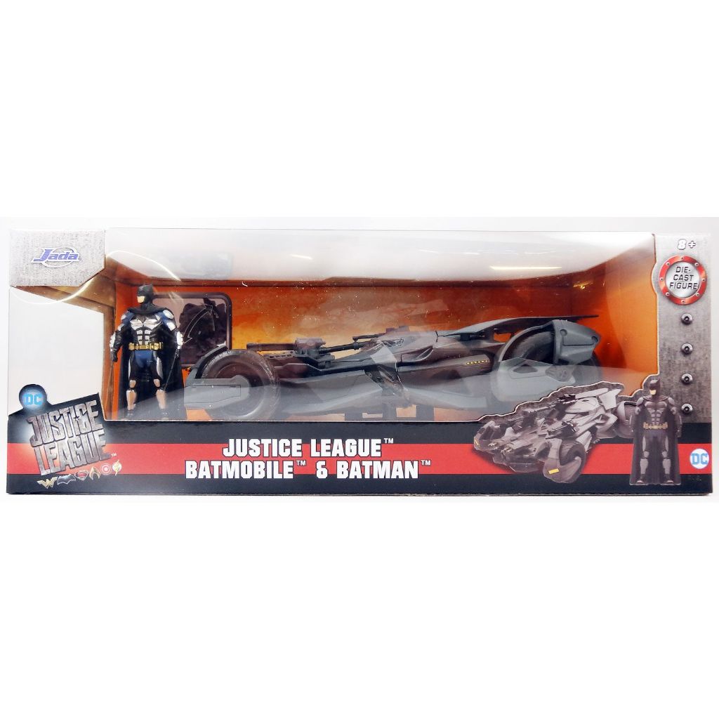 Jada Batmobile car metal Justice League 1:24 Batman QDJD992326 | Shopee ...