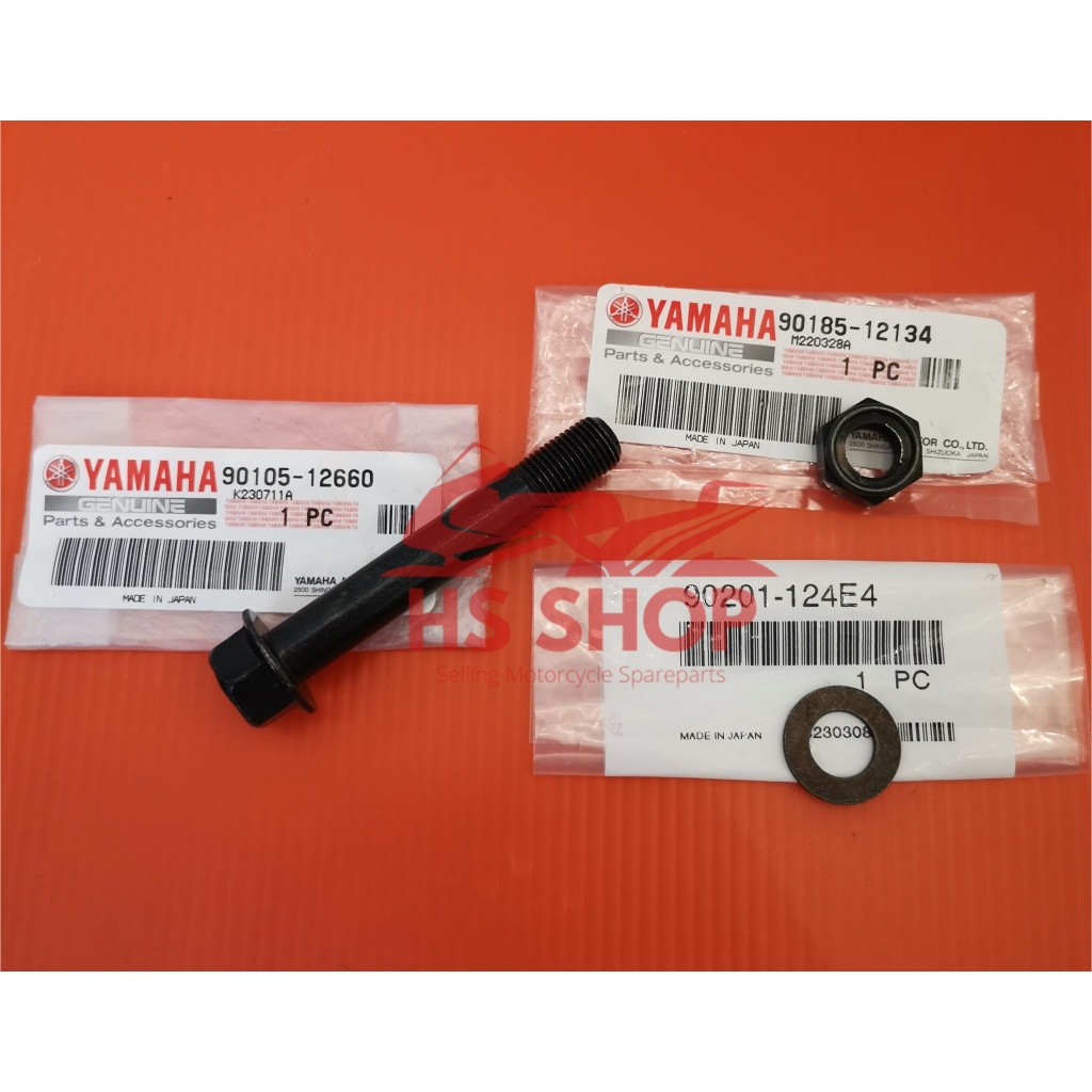 YAMAHA Y125ZR Y125Z 125ZR 125Z SKRU MONOSHOCK BAWAH SET NUT WASHER ...