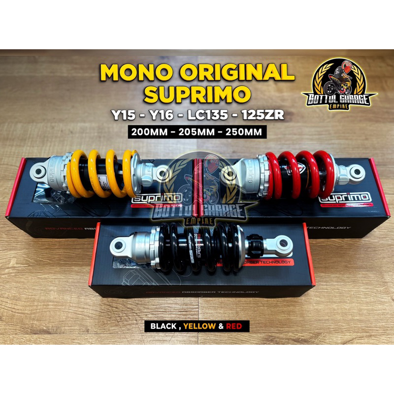 MONOSHOCK ORIGINAL SUPRIMO Y15/Y16/LC135/RS150 | Shopee Malaysia