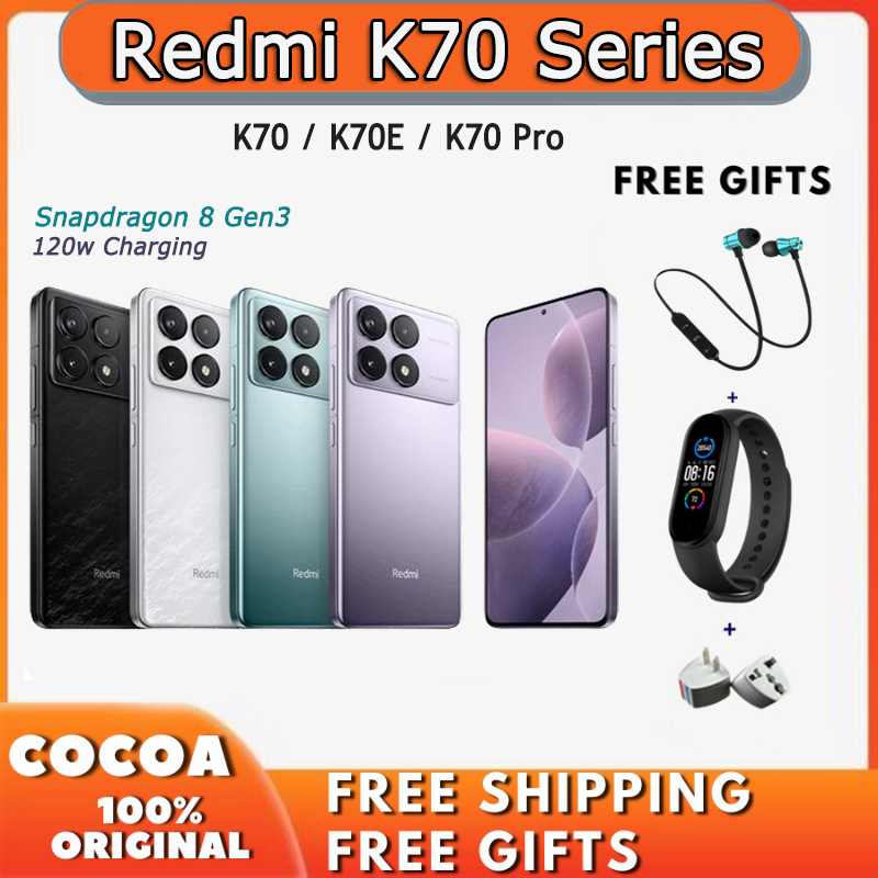 Xiaomi Redmi K70 / K70 Pro / K70E / Redmi k70 Snapdragon 8 Gen3 6.67 ...