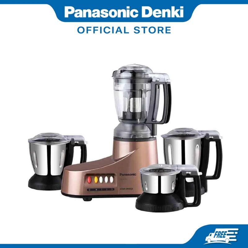 Panasonic mixer grinder with safety lock system circuit breaker & eazy ...