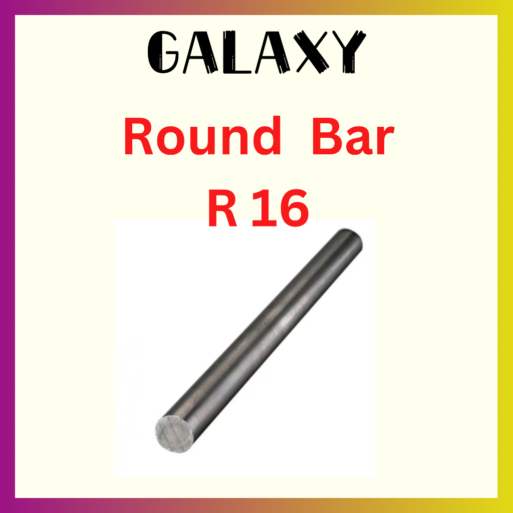 Round Bar R16 16mm / Besi Bulat R16 / Besi Steel Bar 16mm Steel / Besi ...