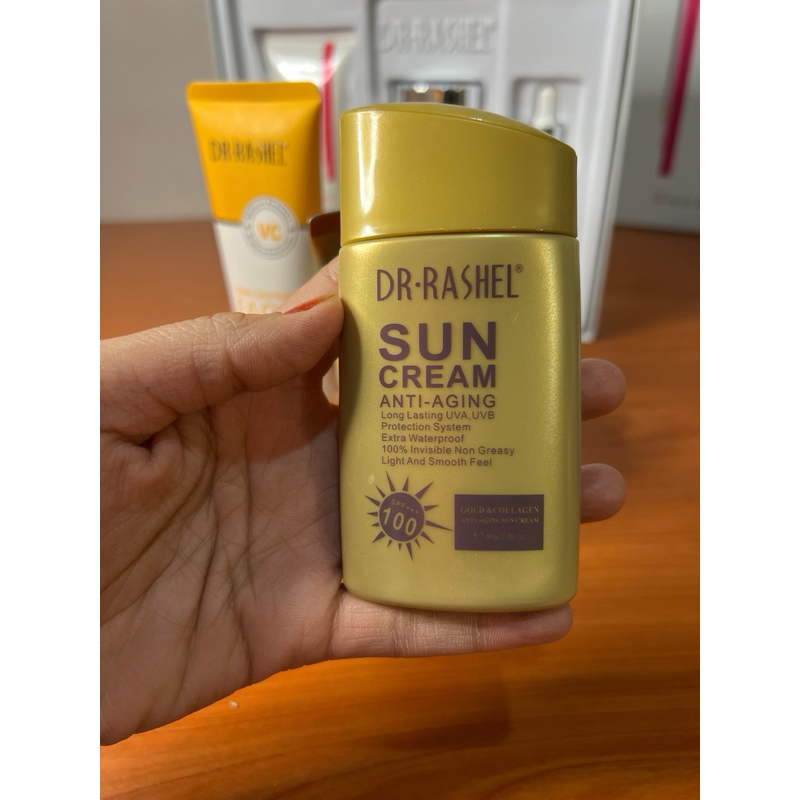 SUNCREEN DR RASHEL SPF 100 ) | Shopee Malaysia